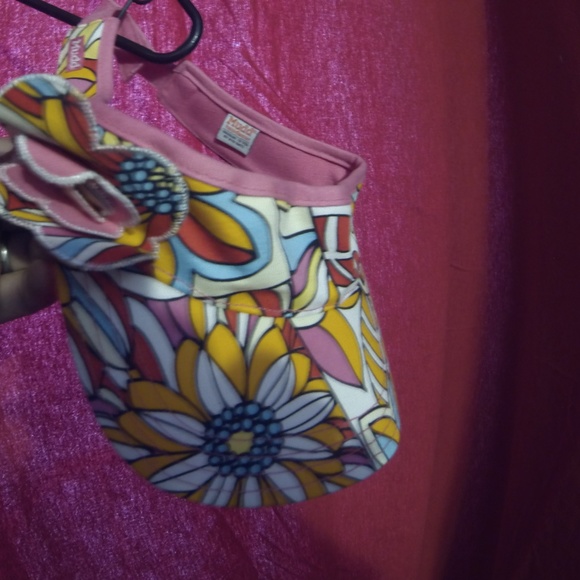 Mudd | Accessories | Mudd Flower Design Visor | Poshmark